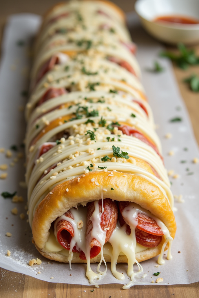 Easy Stromboli Dinner Recipe, Easy 40m dinner - Chloe's Cozy Kitchen