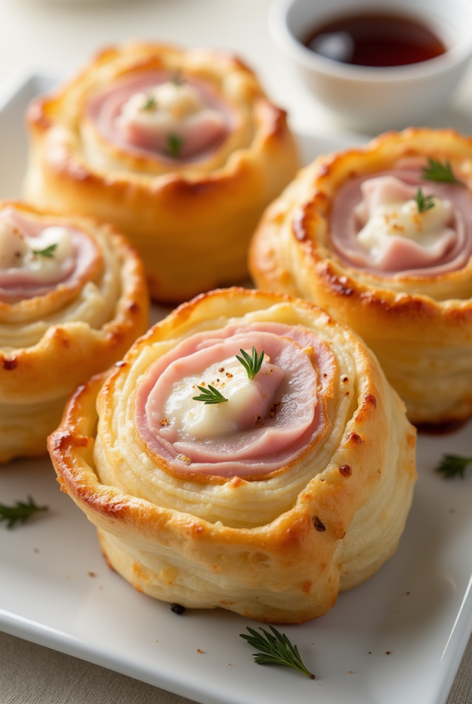 Ham and Cheese Puff Pastry Pinwheels Recipe, 45m - Chloe's Cozy Kitchen