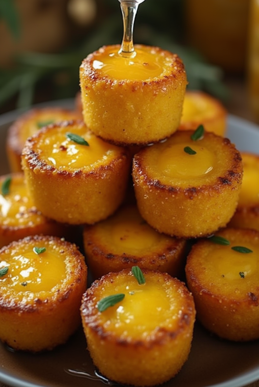 Southern-Style Honey Butter Cornbread Poppers - the best in just 30m ...