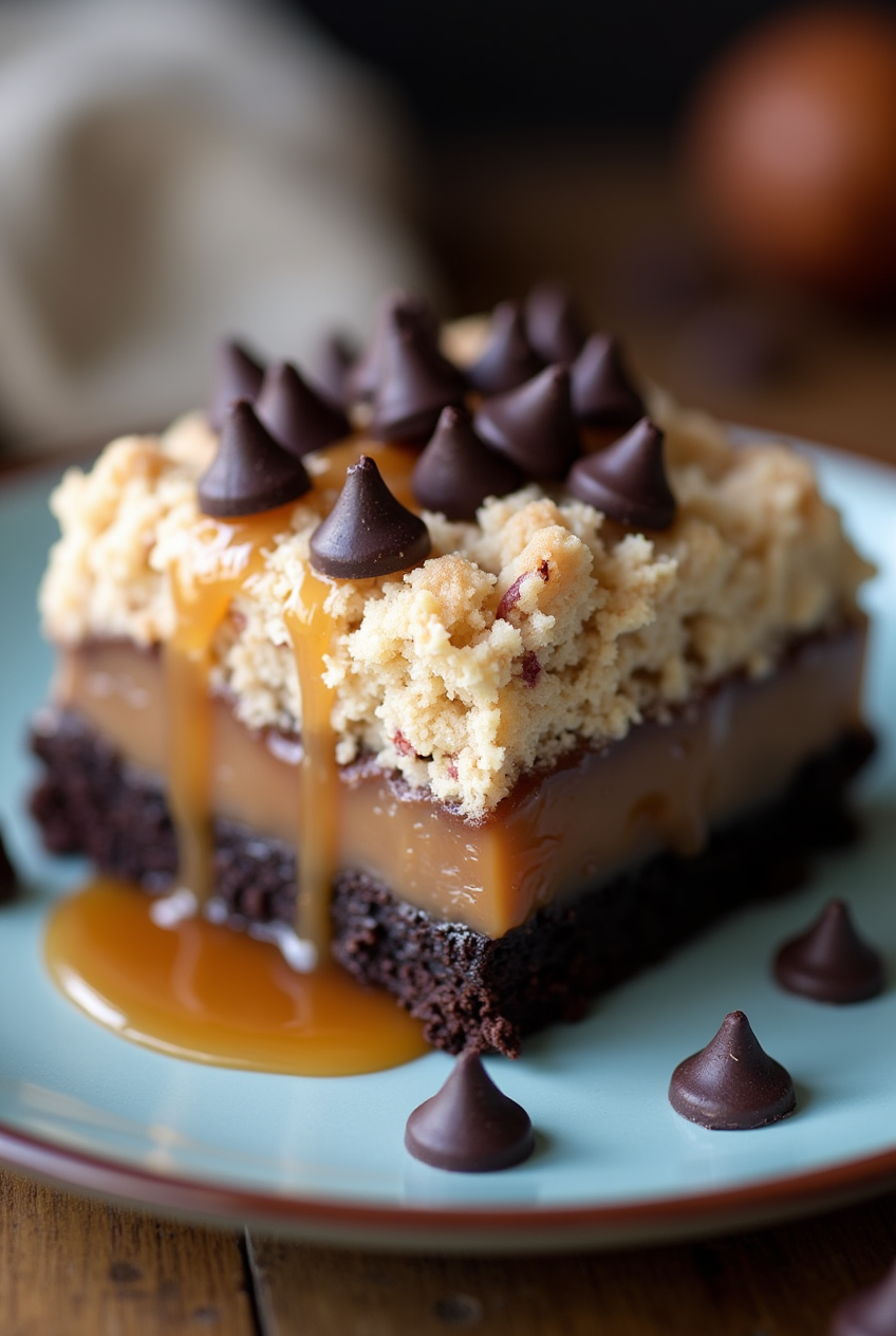 German Chocolate Poke Cake - Chloe's Cozy Kitchen