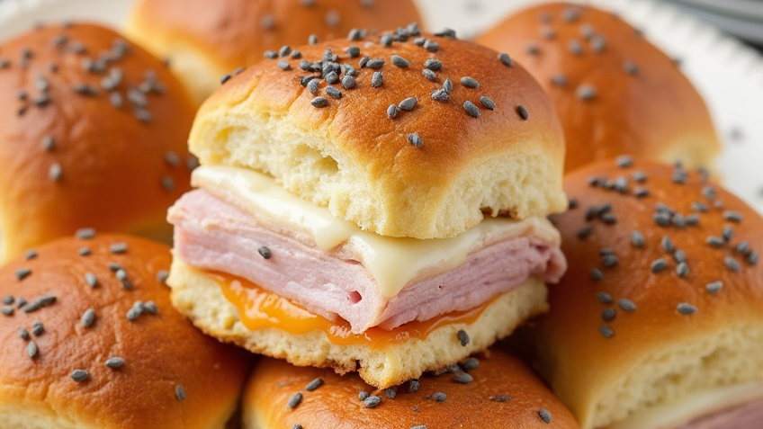 Baked Ham and Cheese Sliders, Easy 30m recipe - Chloe's Cozy Kitchen