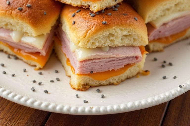 Baked Ham and Cheese Sliders, Easy 30m recipe - Chloe's Cozy Kitchen