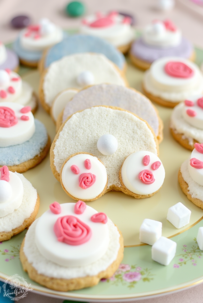 Easy Bunny Easter Cookies - Chloe's Cozy Kitchen