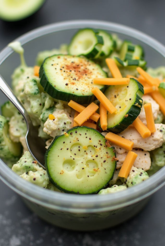Cucumber Snack Bowl - Chloe's Cozy Kitchen