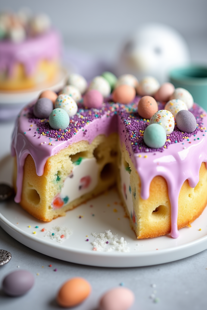 Easter Poke Cake - Chloe's Cozy Kitchen