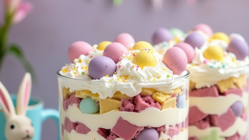 Easter Trifle Dessert : A Stunning Easter Spring Showstopper - Chloe's ...