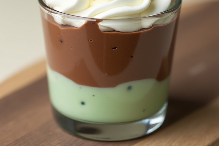 Shamrock Shake Pudding Cups, Easy 40m Dessert - Chloe's Cozy Kitchen