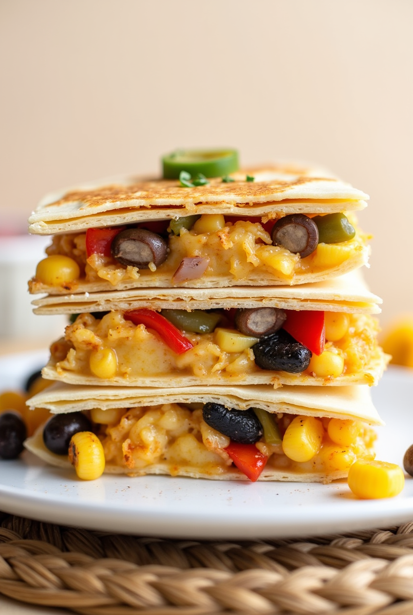 Sheet Pan Breakfast Quesadillas - Chloe's Cozy Kitchen