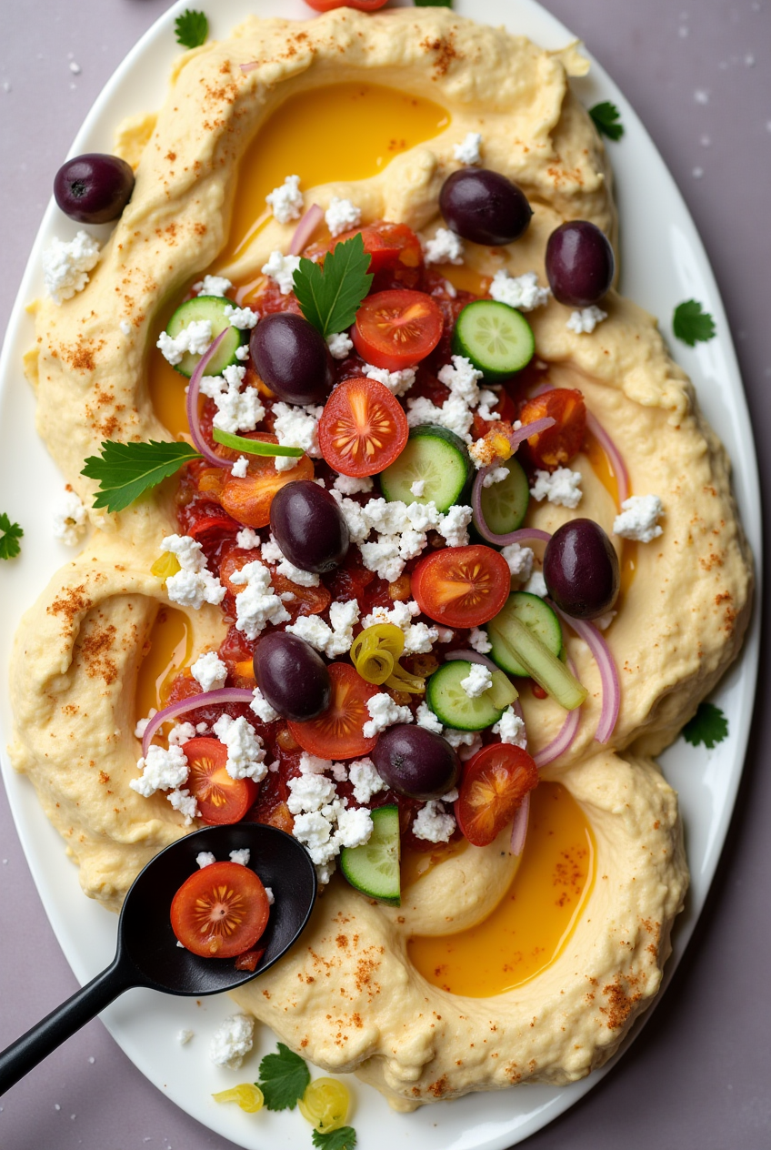 Greek Style Loaded Hummus: 7 Easy Delicious Variations to Try Today ...