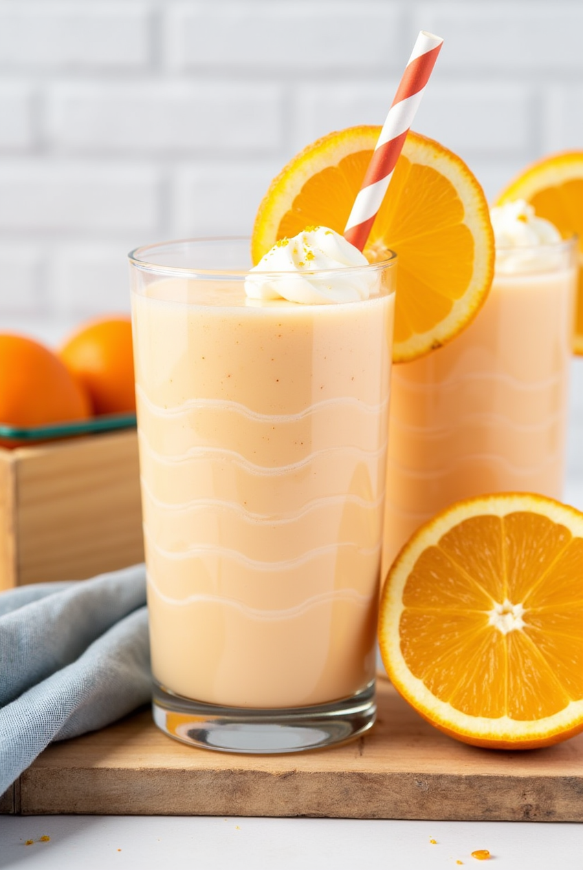 Orange Julius smoothie, Easy Summer Drink To Try - Chloe's Cozy Kitchen