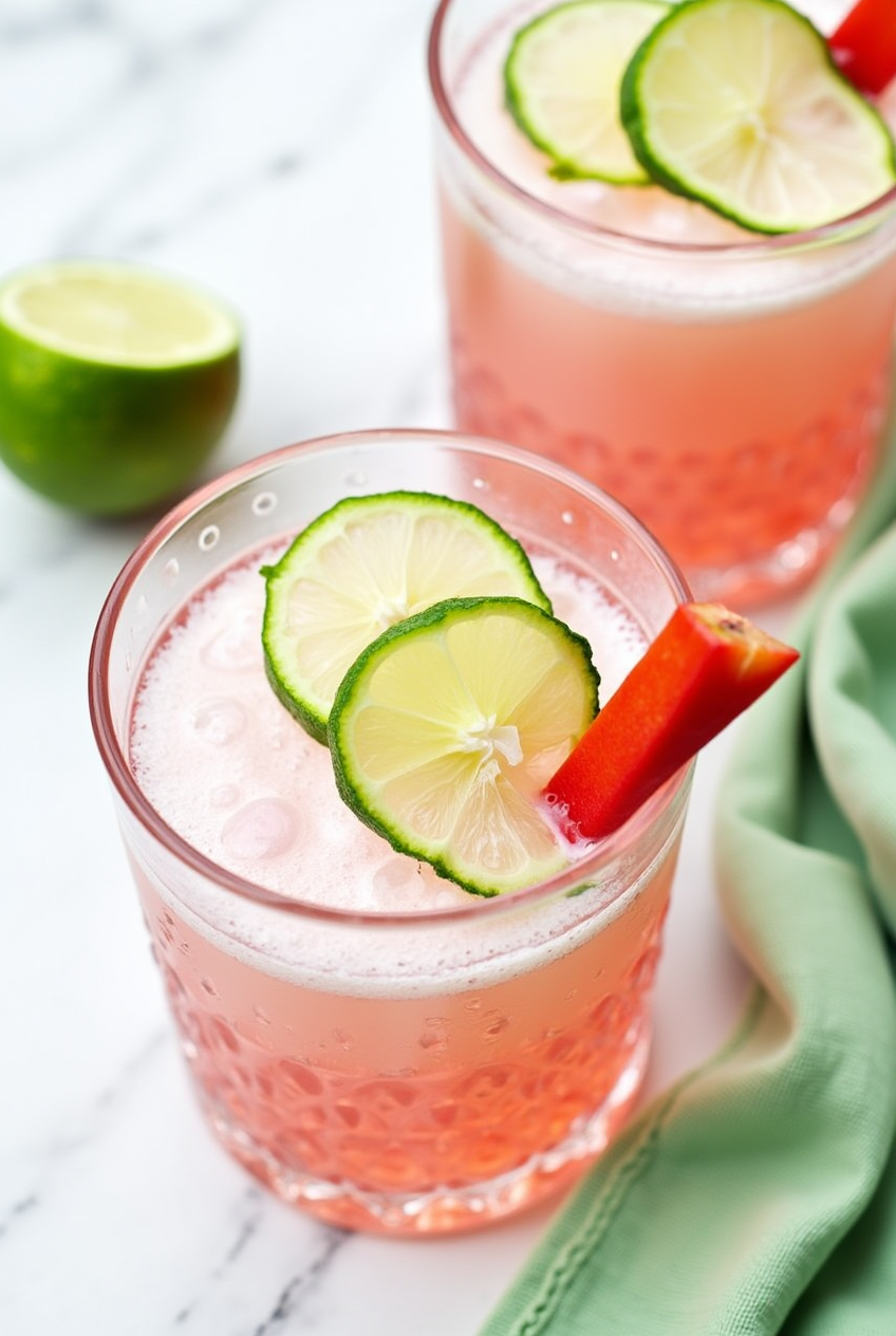 Easy Rhubarb Gin & Tonic Cocktail, Easy Rhubarb Cocktail Recipes ...