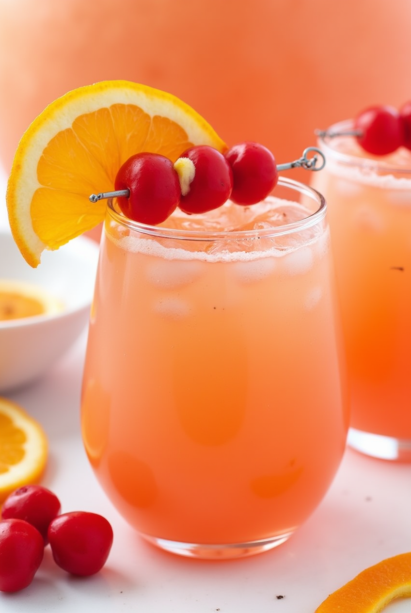 Shirley Temple Punch, The Best Summer Drink - Chloe's Cozy Kitchen