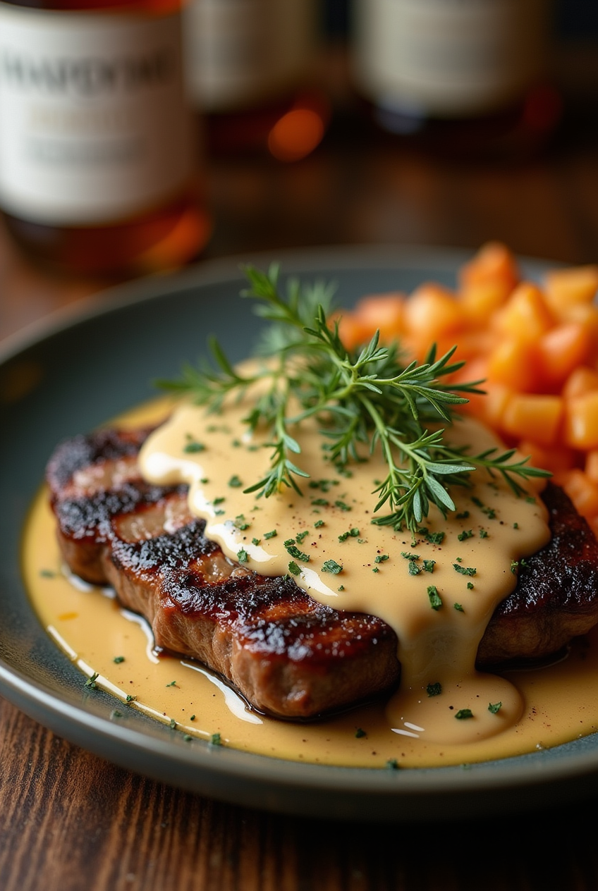Steak with Haunted Bourbon Garlic Cream Sauce: Easy 5 Spooky Tips to ...