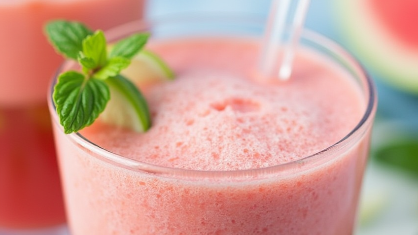 Watermelon Mint Lime Slushies, The Best Summer Drink - Chloe's Cozy Kitchen