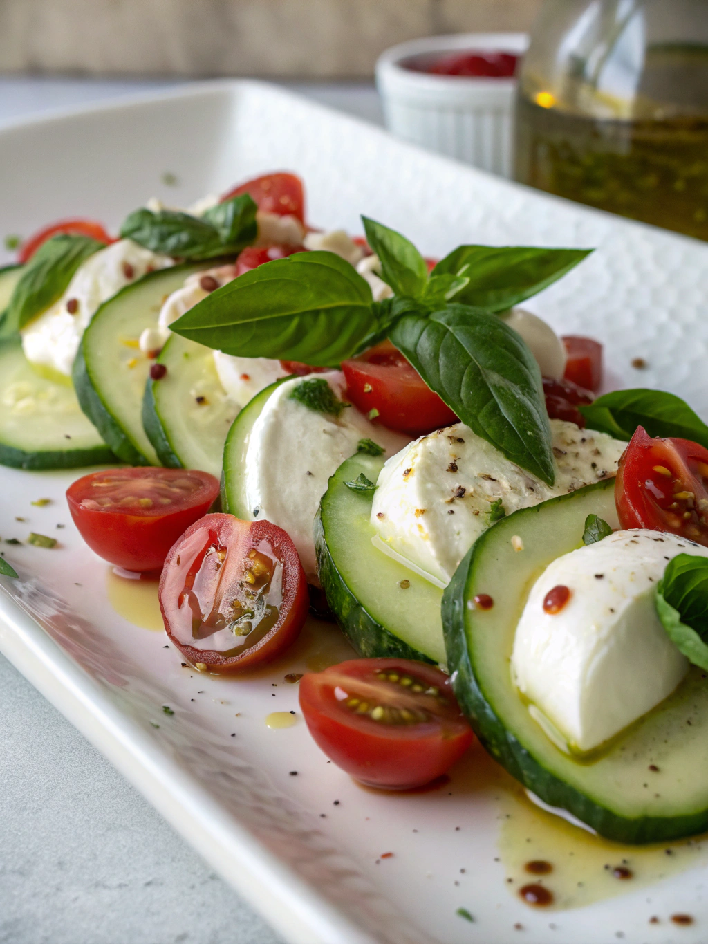 Cucumber Caprese Salad: Delicious 5 Refreshing Variations To Try Today ...