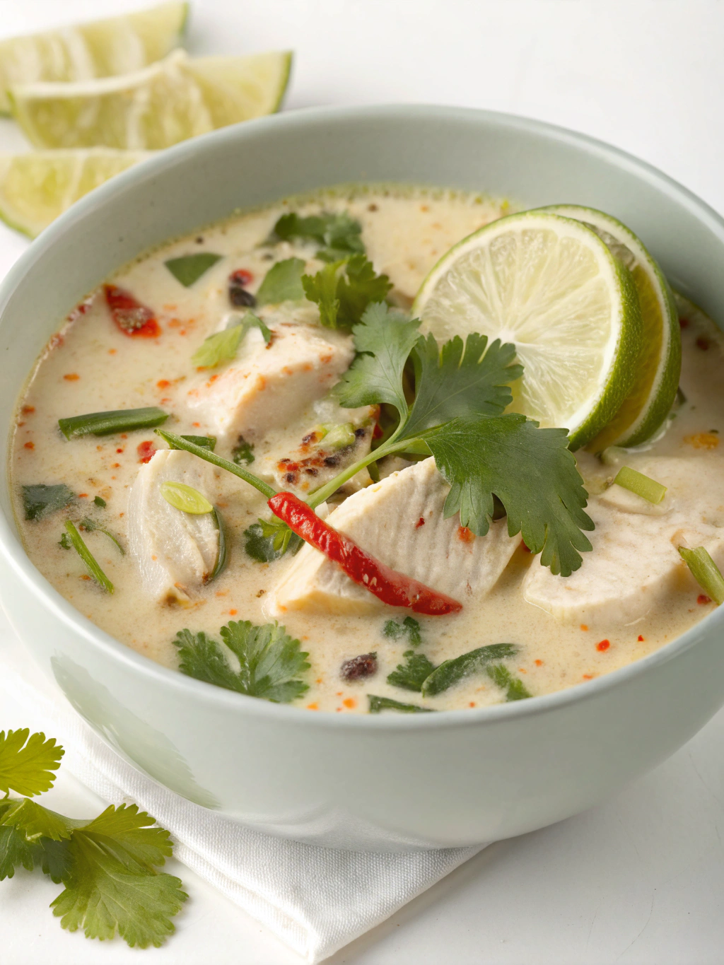Thai Coconut Chicken Soup: 5 Secrets to Perfection You Need! - Chloe's ...
